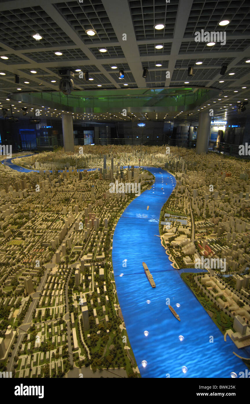 China Asia Shanghai town planning museum Urbane Planning Exhibition ...