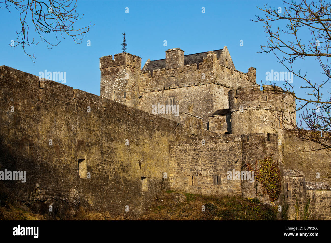Cahir Castle. Ireland Stock Photo - Alamy