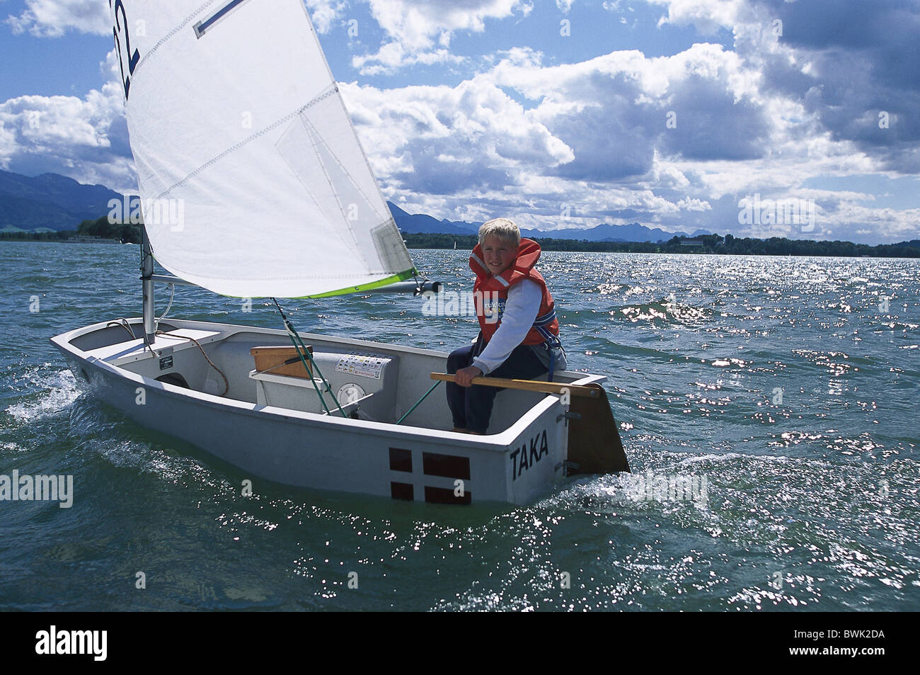 Optimist dinghy hi-res stock photography and images - Alamy
