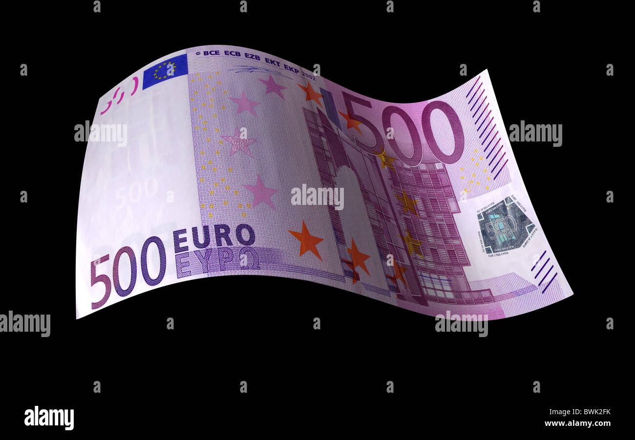 500 euro banknote Cut Out Stock Images & Pictures - Alamy