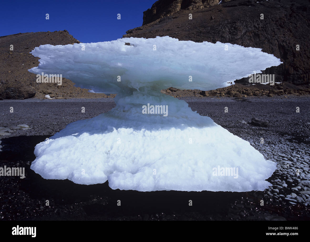 ice Iceberg weird bizarre scenery landscape Antarctic Antarctic ...