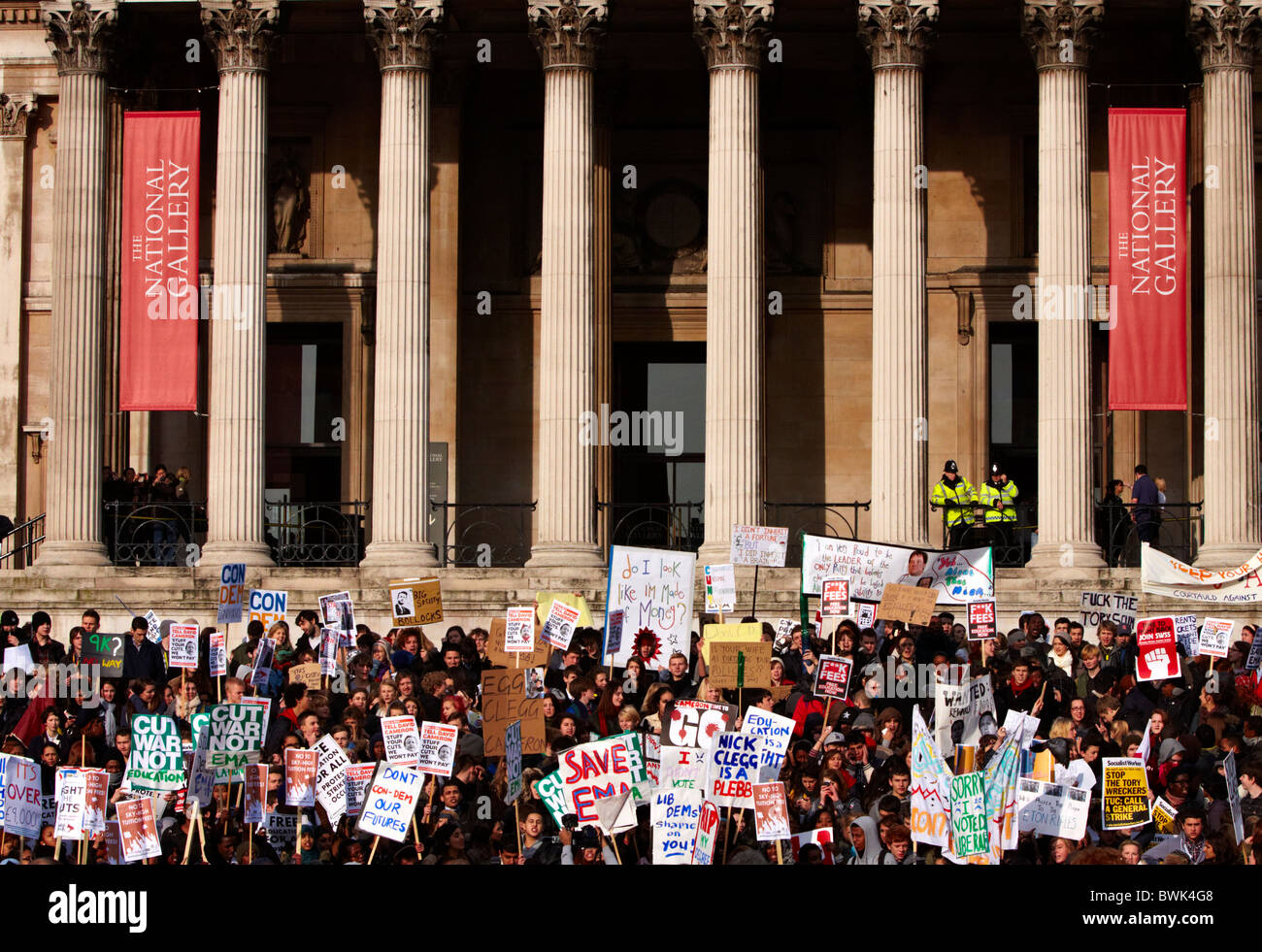 Tuition fee protest london hi-res stock photography and images - Alamy