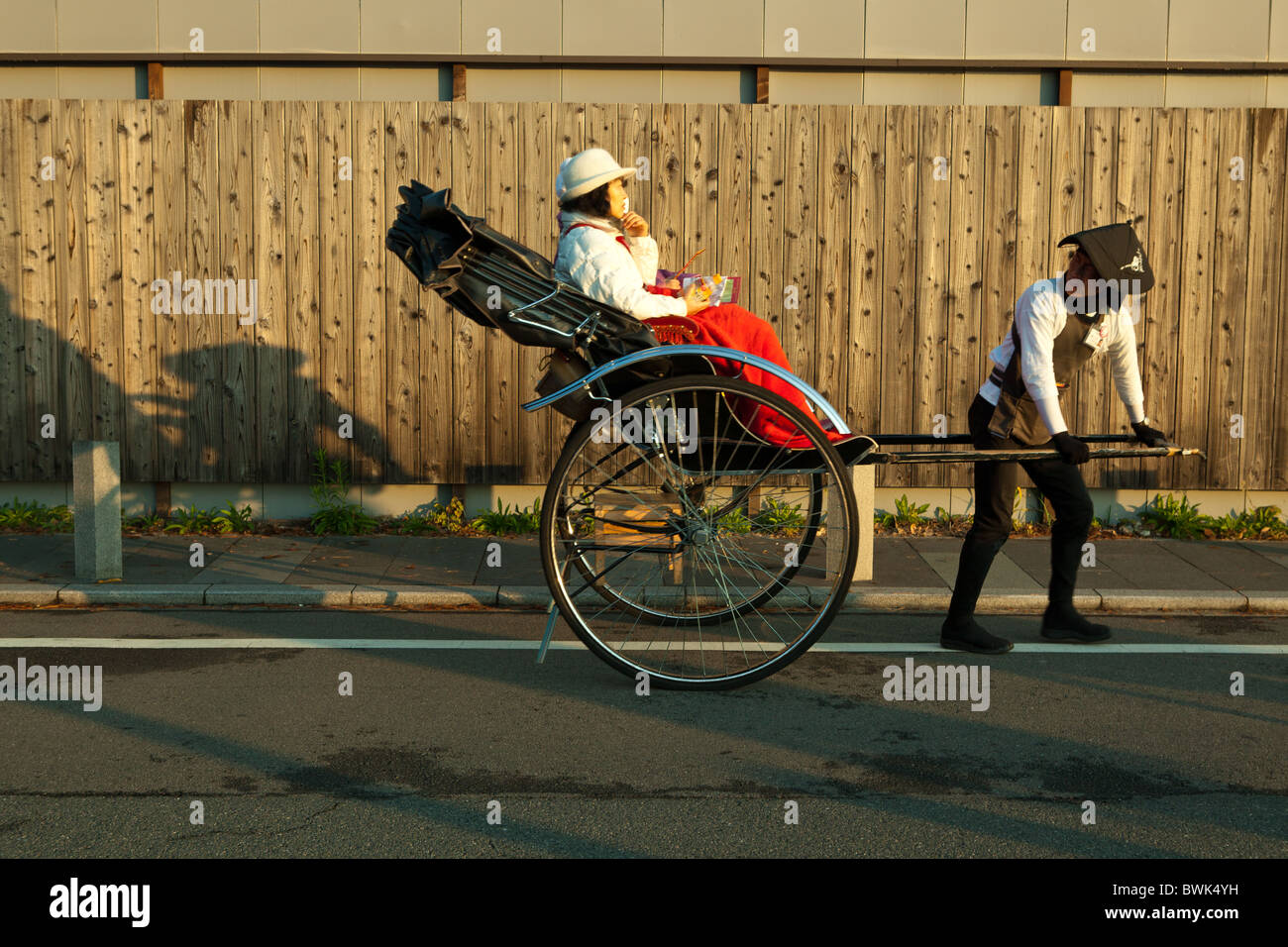 Japanese rickshaws hi-res stock photography and images - Alamy