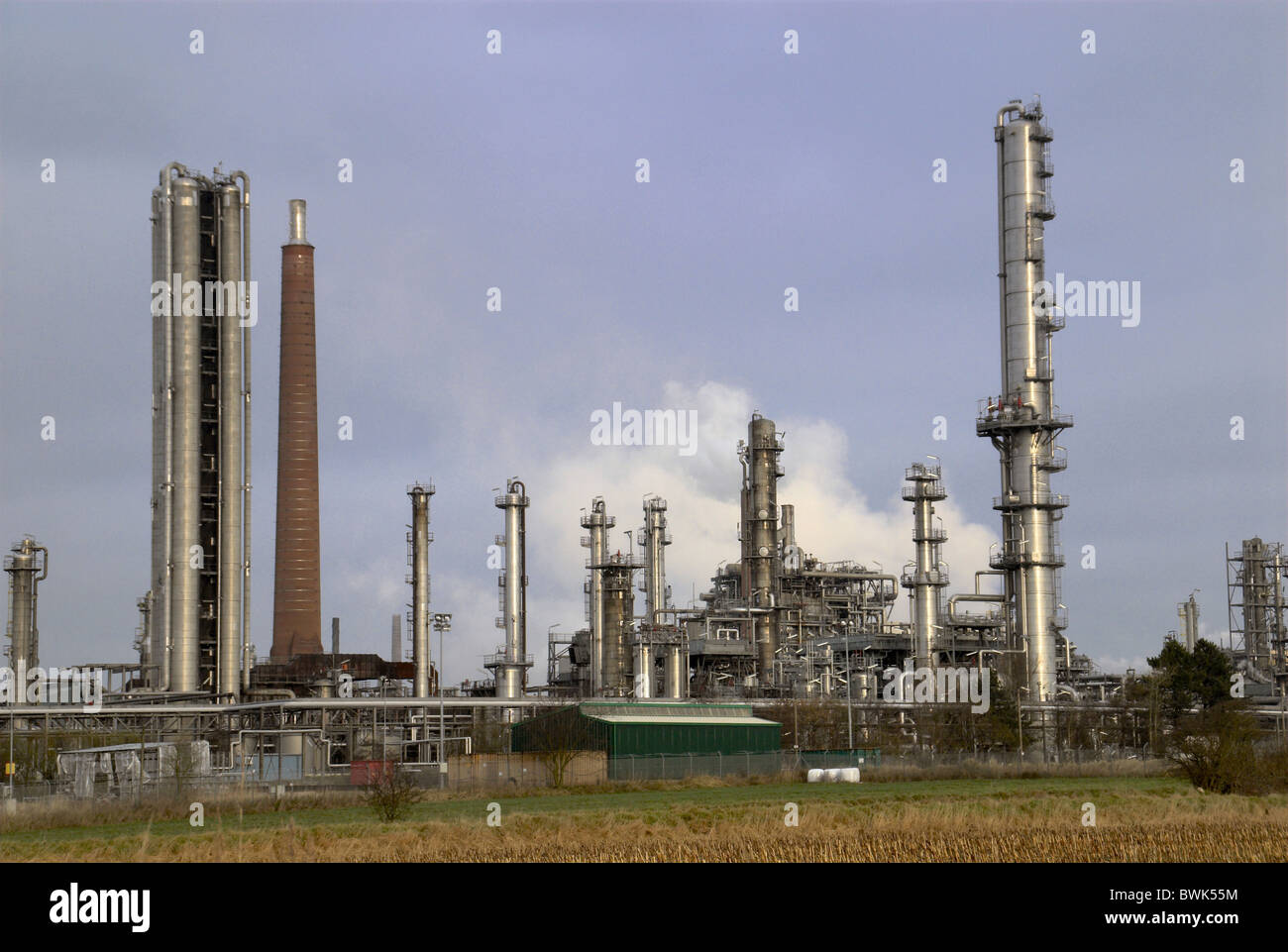 industry construction factory outside manufacturing plant Stock Photo ...