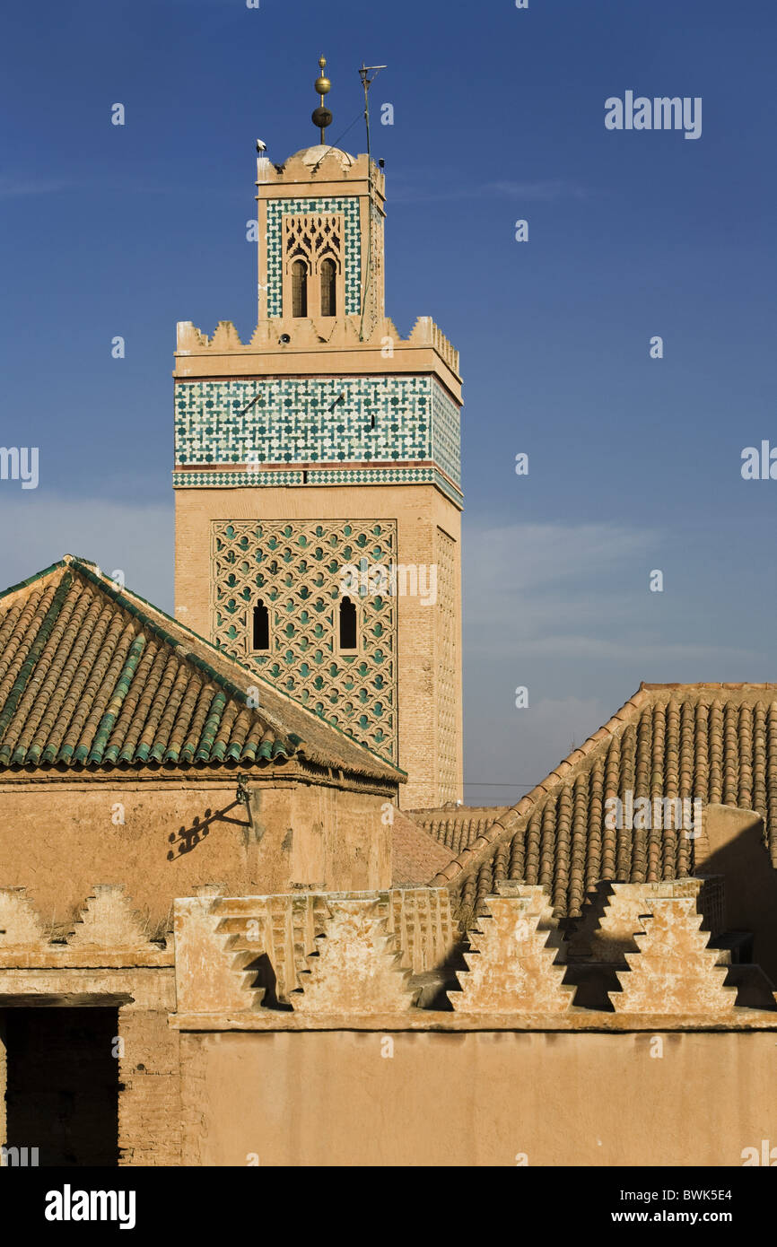 Kasbah Mosque, Marrakech, Morocco, Africa Stock Photo - Alamy