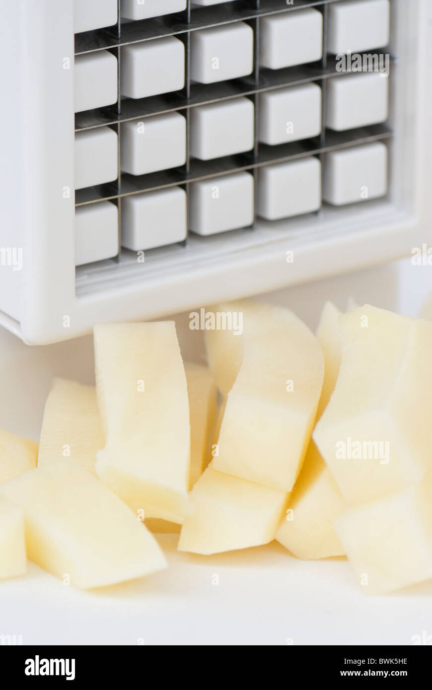 French fries cutter Stock Photo - Alamy