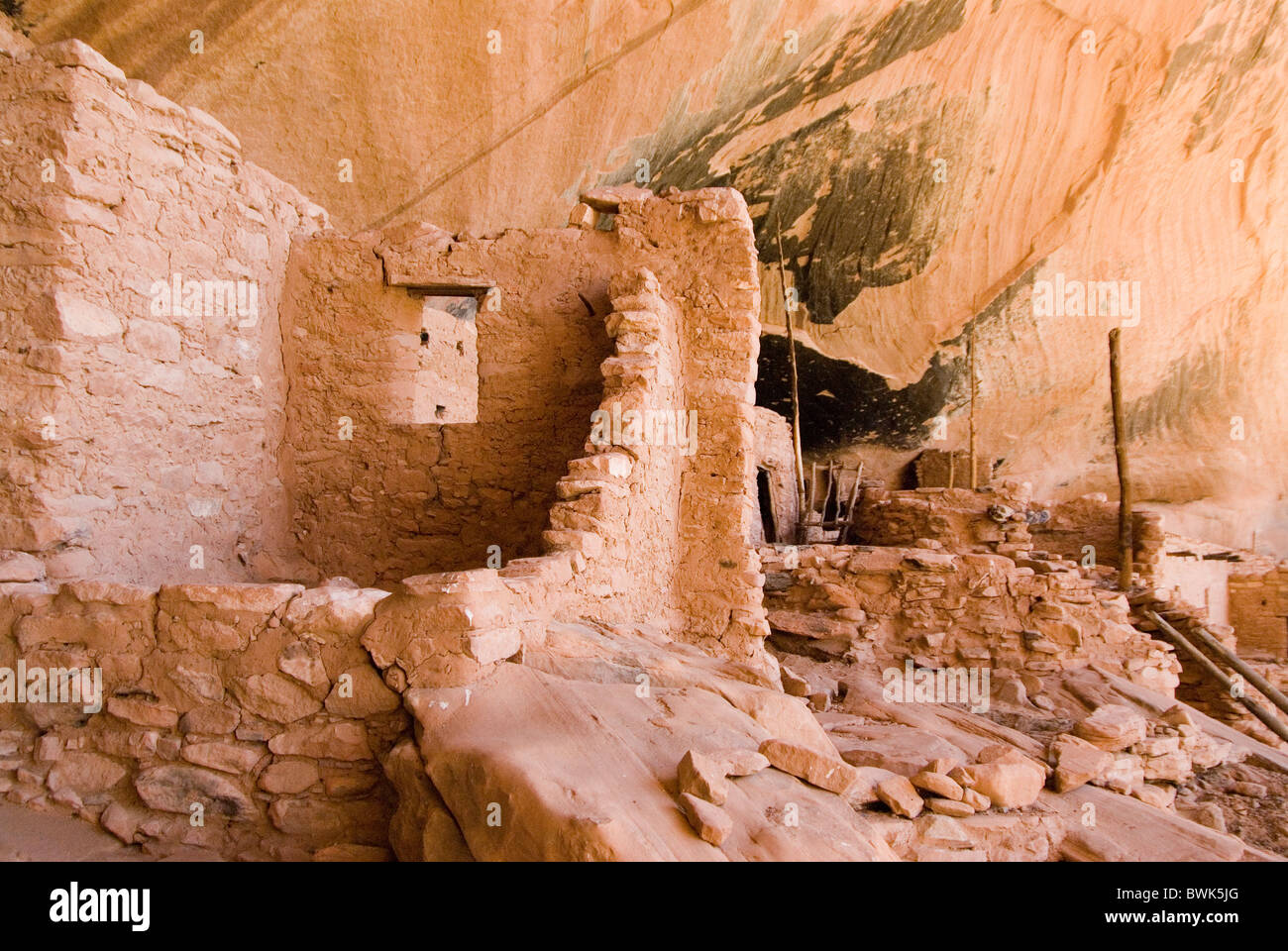Keet Seel ruins Anasazi culture Indian Native Americans cliff Pueblo ...