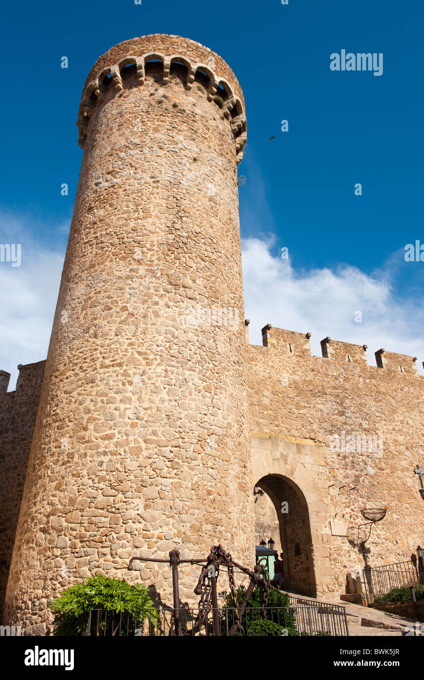 Tossa de mar castle hi-res stock photography and images - Alamy
