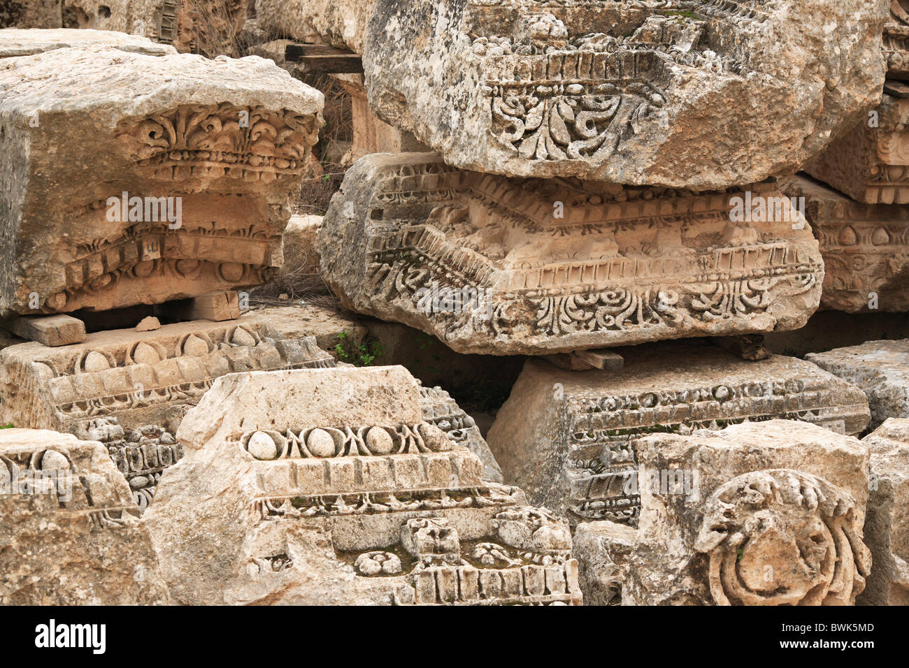 Asia Middle East Oriental Jordan roman architecture ruins Jerash ...