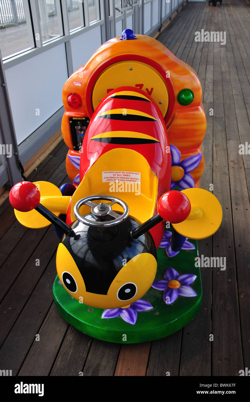 'Buzy Bee' Children's ride, Grand Pier, Weston-super-Mare, Somerset ...