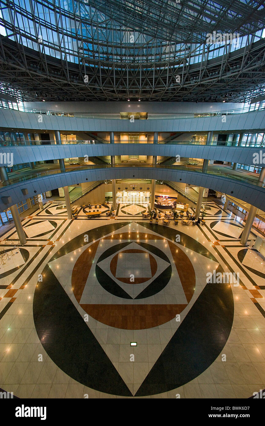 Japan Asia Tokyo Tokyo Telecom centre building construction inside ...