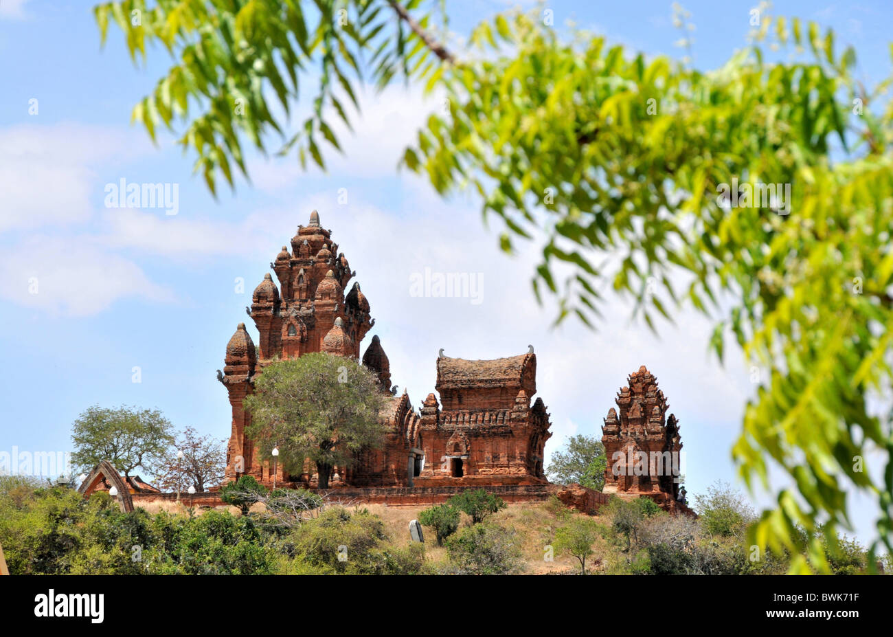 Cham Temple, Po Klong Garai, Sued-Vietnam, Vietnam Stock Photo - Alamy