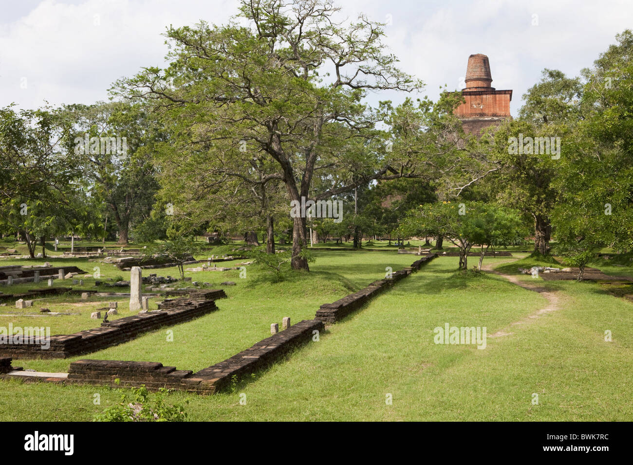 View of the Jetavana Dagoba, Jetavana Vihara temple, Sacred City ...