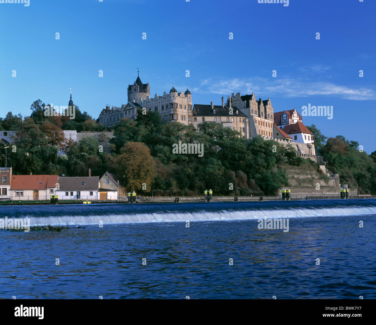 castle Bernburg Saale Saxony-Anhalt Germany Europe Stock Photo - Alamy