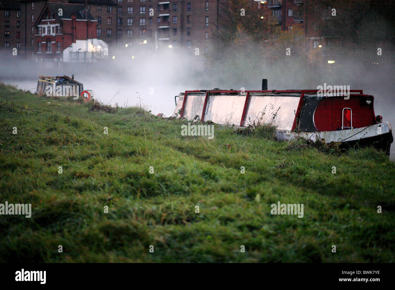 mist in the park 3 Stock Photo - Alamy