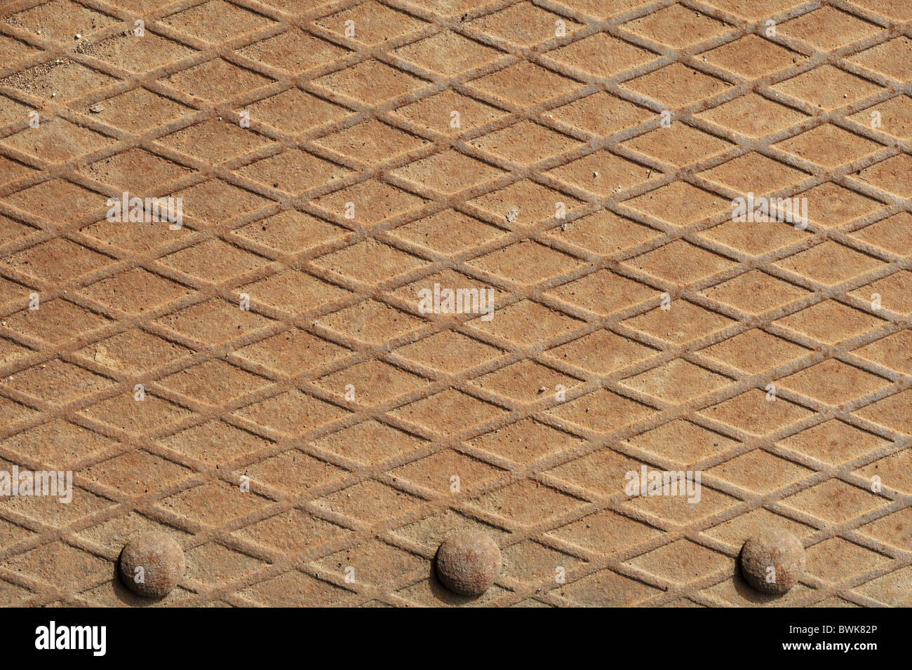 The surface of the old rusty steel floor Stock Photo - Alamy