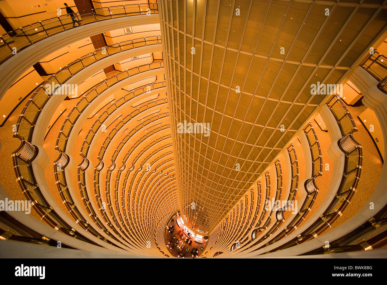 China Asia Shanghai town city Pudong Jin Mao building construction ...