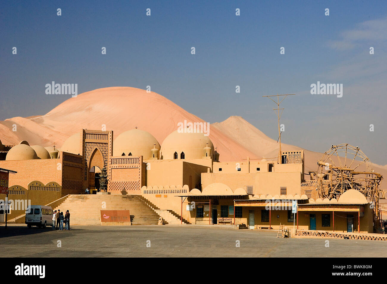 China Asia Silk Road Xinjiang autonomous area field Turpan Turfan ...