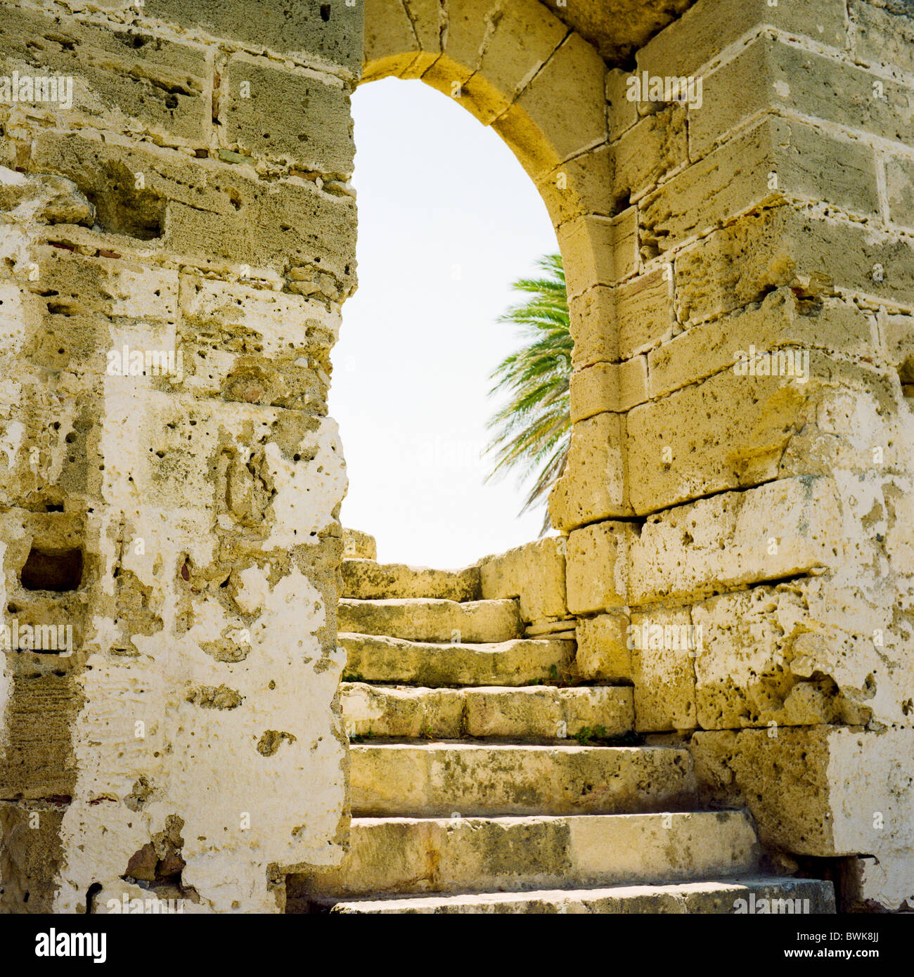 Steps archway hi-res stock photography and images - Alamy