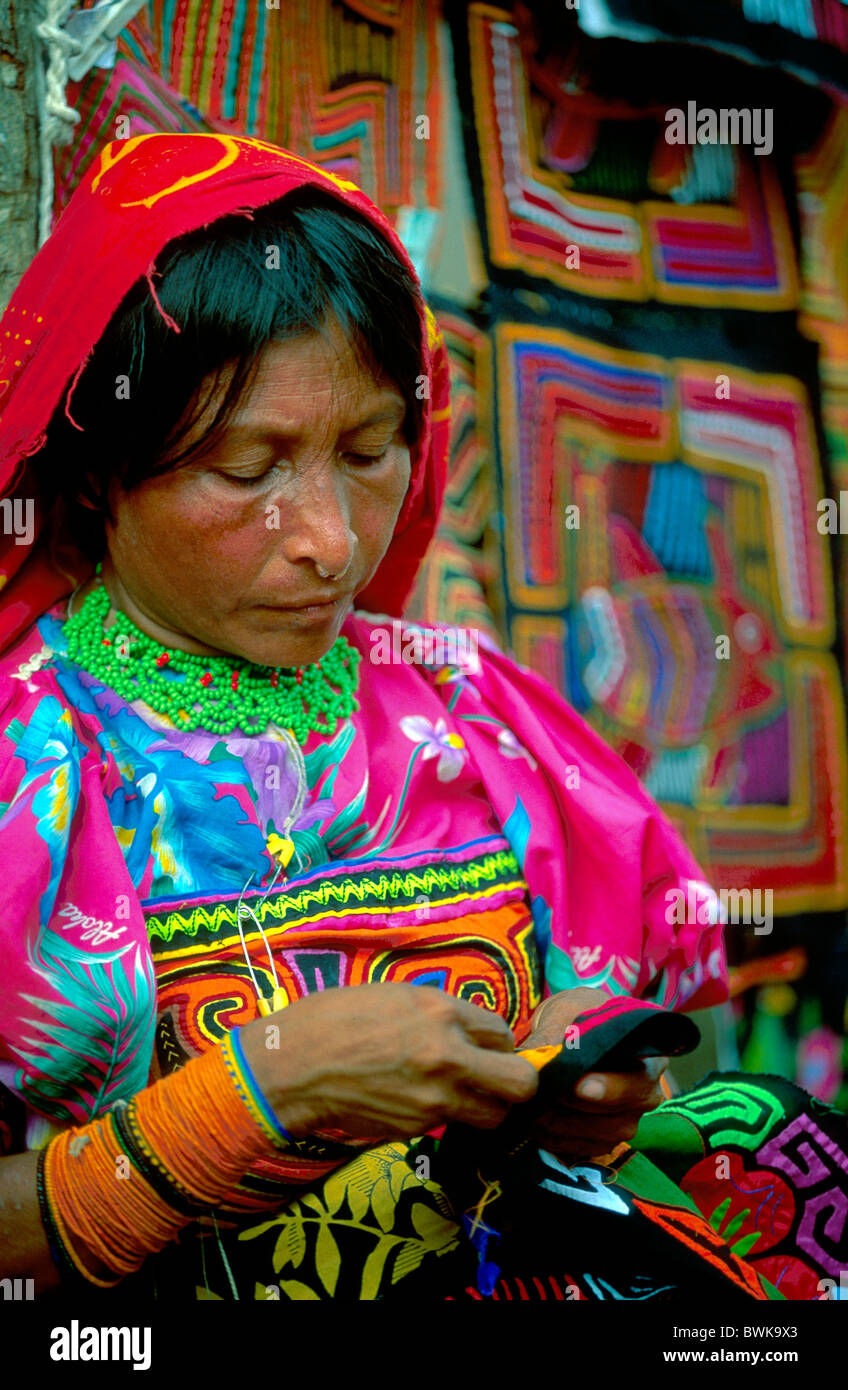 Panama Central America San Blas Island Cuna Kuna Yala Indian indigenous ...