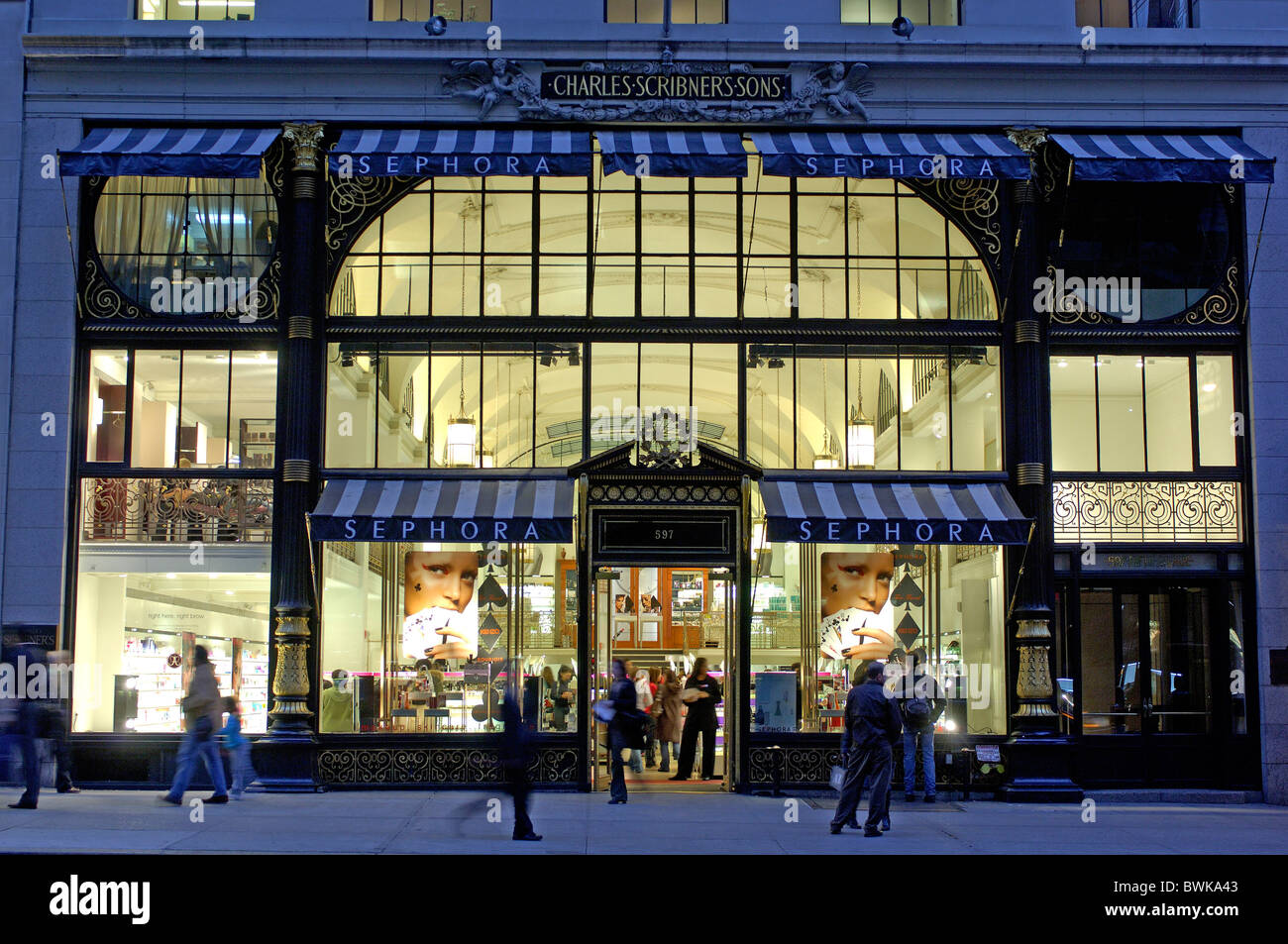 Charles Scribner Sons Building 5th avenue Sephora cosmetics perfumery ...