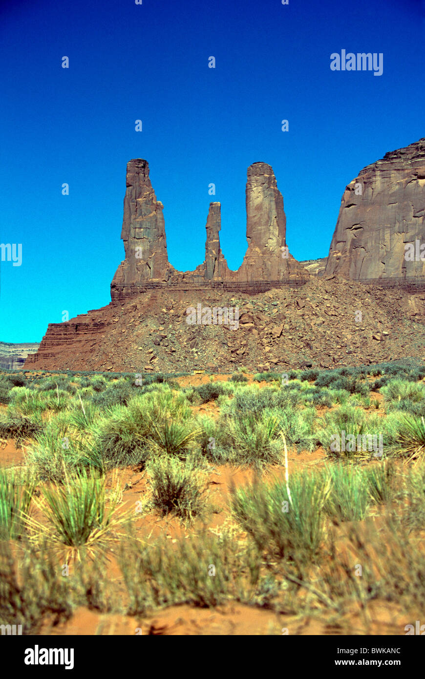 USA America North America Monument Valley Navajo Tribal park ...