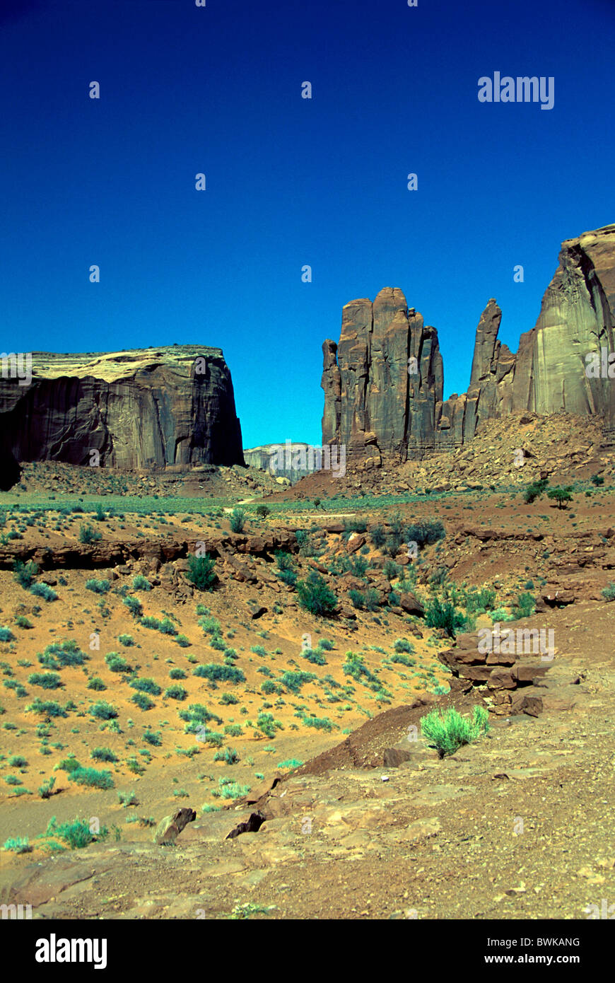 USA America North America Monument Valley Navajo Tribal park ...