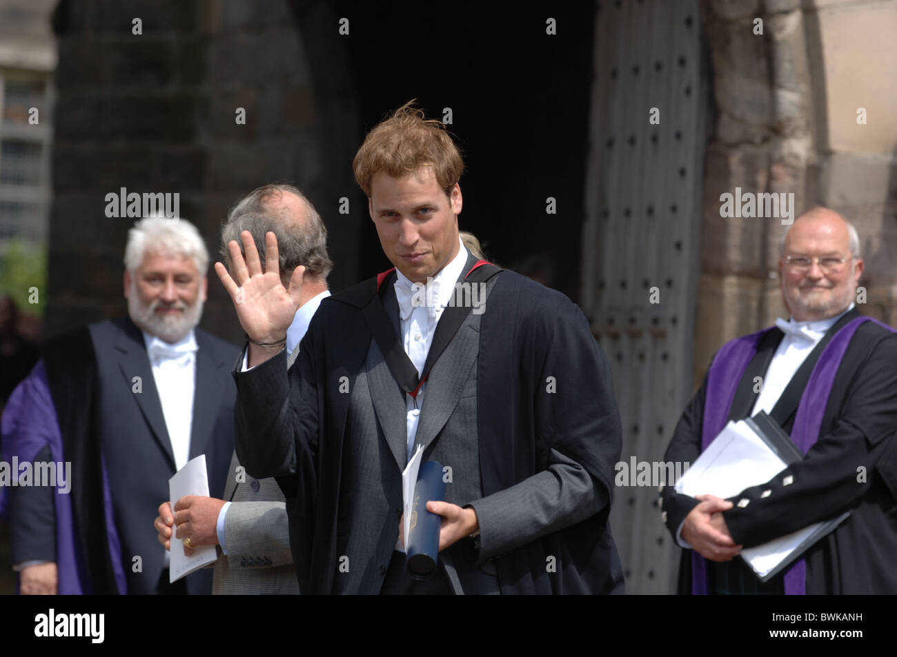 Prince William graduates from St Andrews University where he met his ...