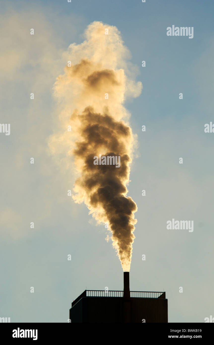 chimney fireplace chimney smoke waste gases issues environment air ...