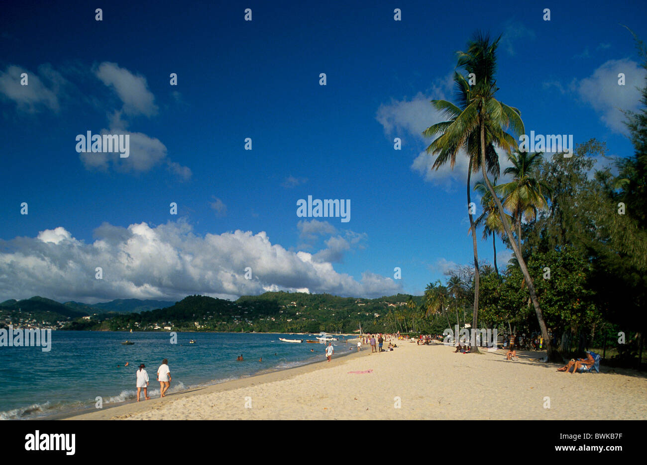 Caribbean Grenada West-Indian islands isles Windward Island Saint George's Ramada beach beach ...