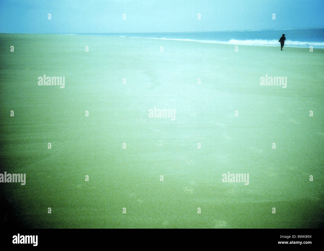 beach seashore sand sandy beach person person walking Lonely Only ...