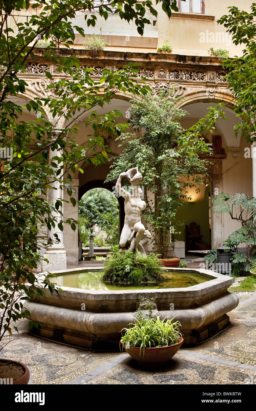 Archeological Museum, Palermo, Sicily, Italy Stock Photo - Alamy