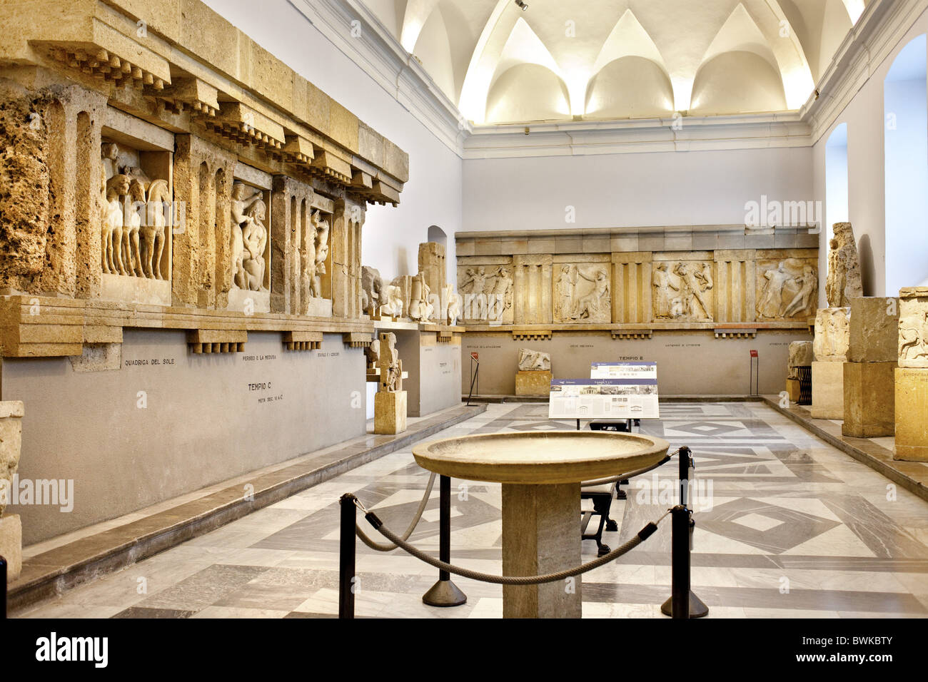 Archeological Museum, Palermo, Sicily, Italy Stock Photo - Alamy