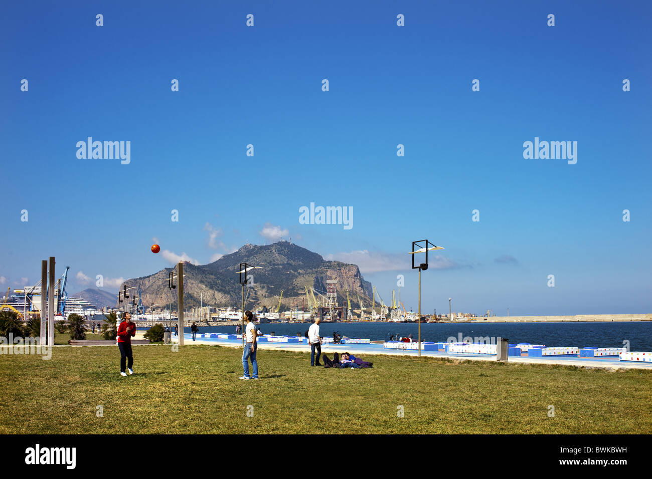 Palermo promenade hi-res stock photography and images - Alamy
