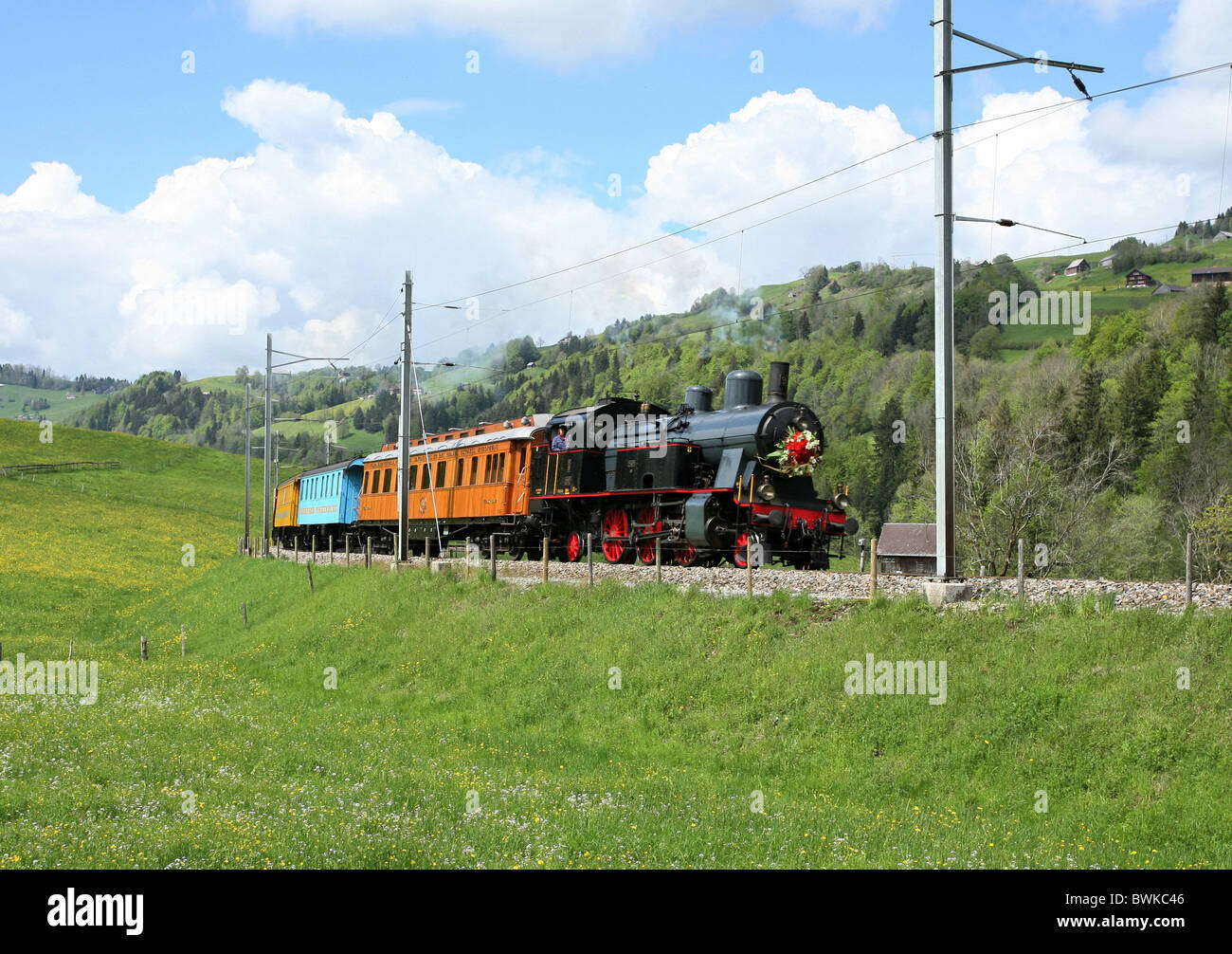 Nostalgia train hi-res stock photography and images - Alamy