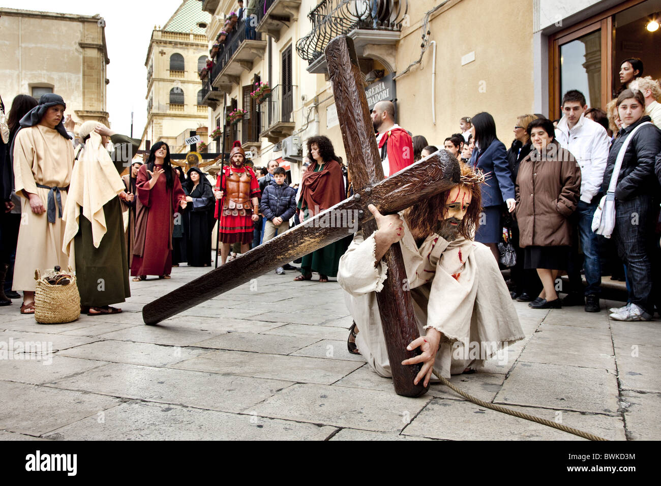 Holy Thursday procession, Marsala, Sicily, Italy Stock Photo - Alamy
