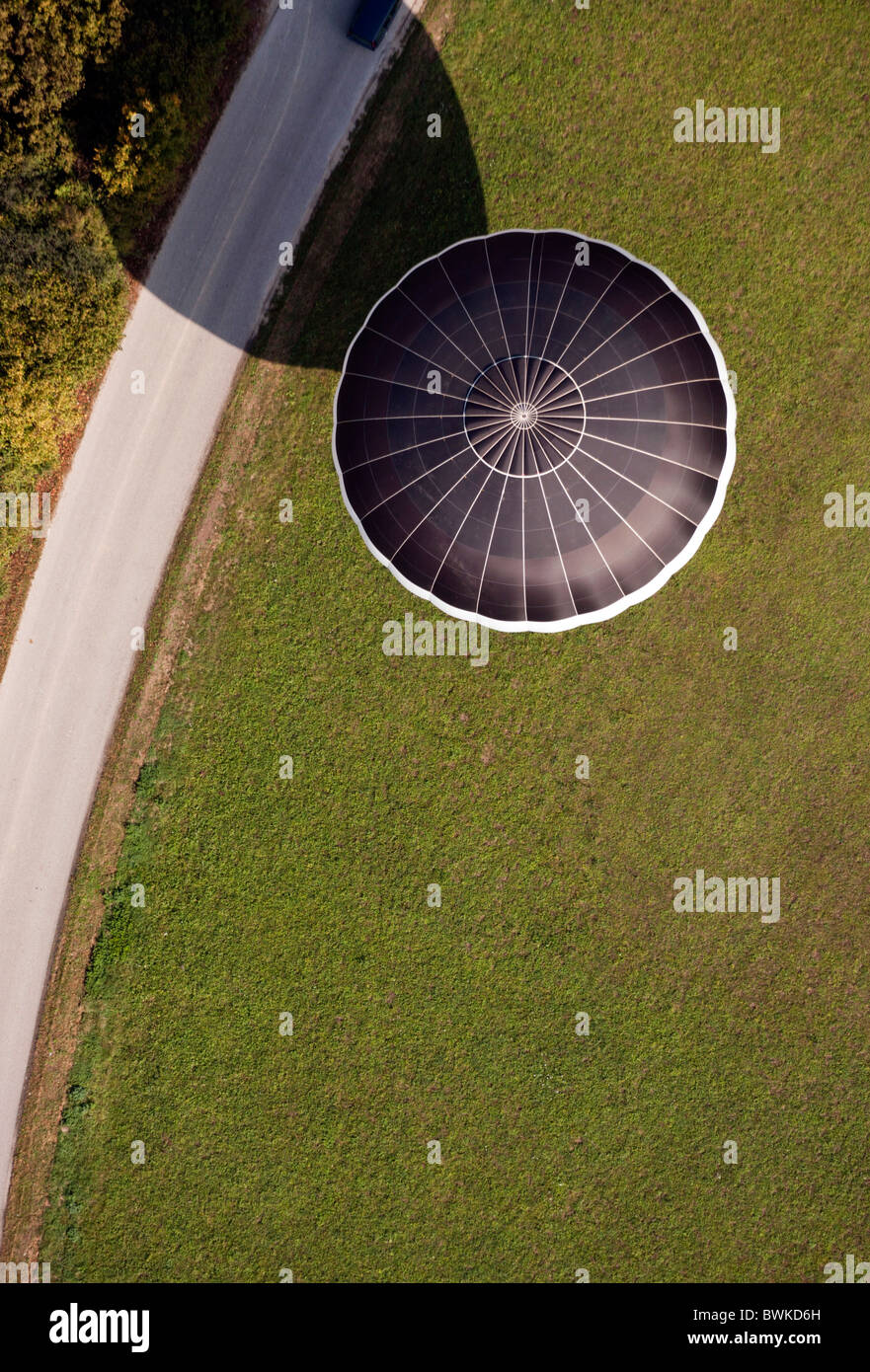 Aerial view air balloon hi-res stock photography and images - Alamy