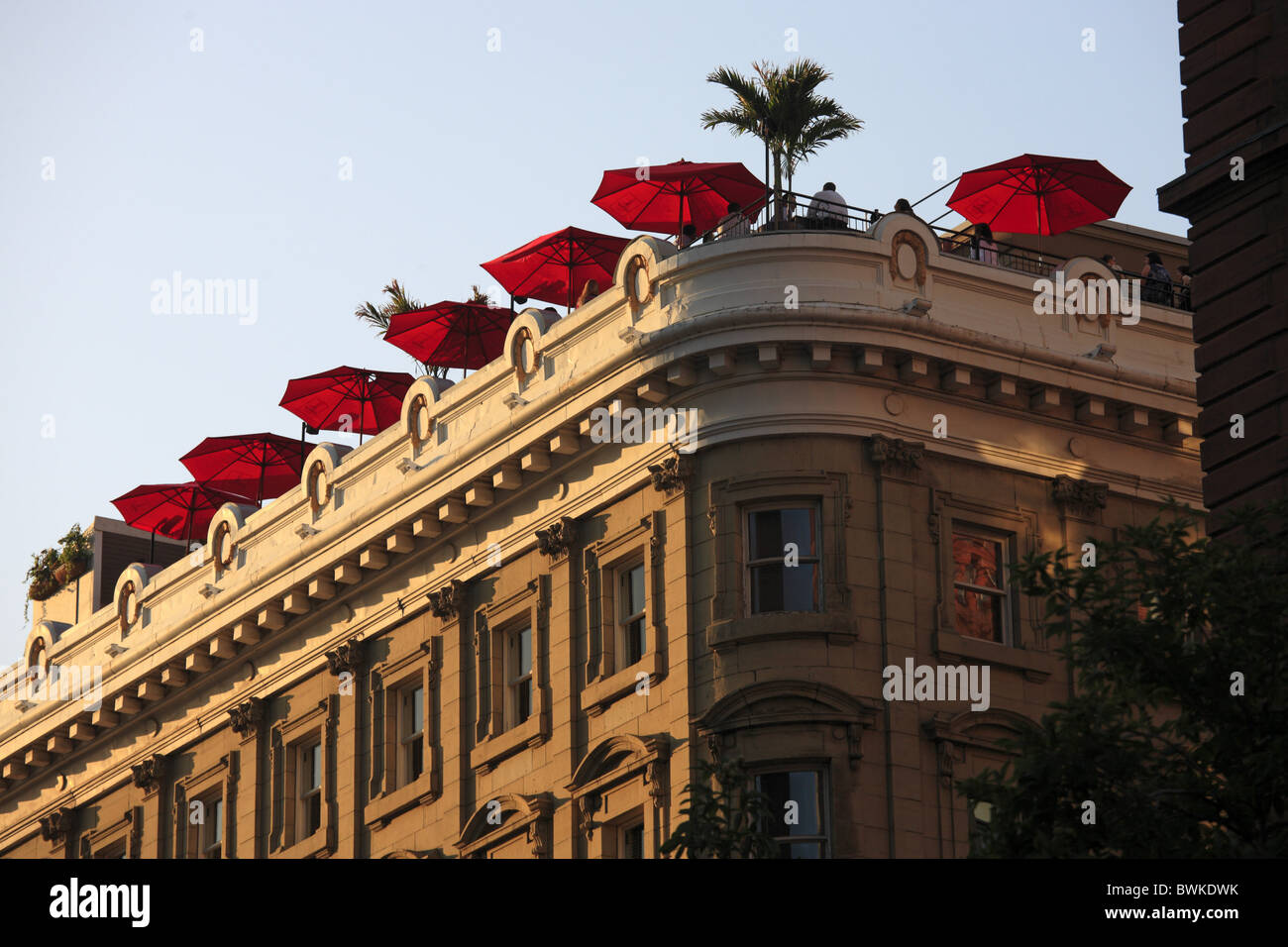 Hotel Rooftop Terrace, Montreal, Quebec, Canada Stock Photo - Alamy