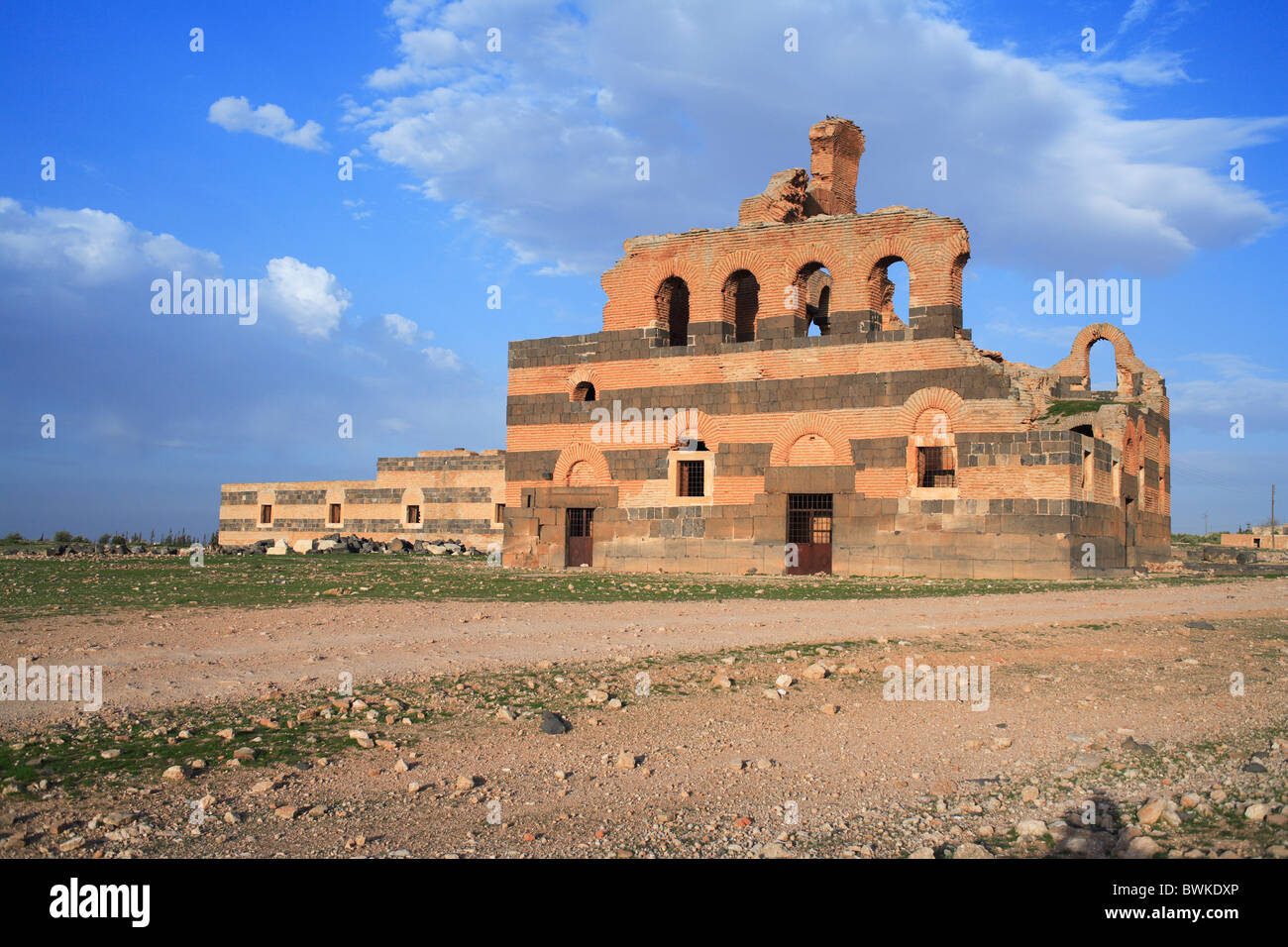 Qasr ibn Wardan 564 Byzantine church palace ruins historical culture ...