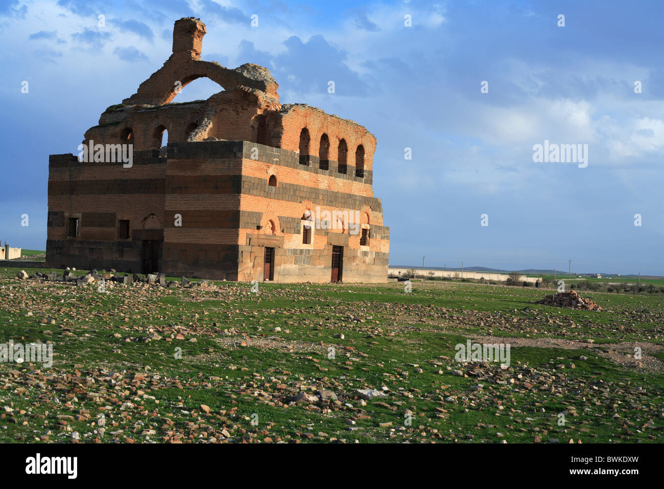 Qasr ibn Wardan 564 Byzantine church palace ruins historical culture ...