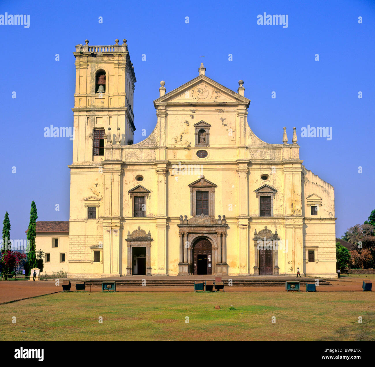 India Goa Se Catedral cathedral church Christianity Asia Christian ...