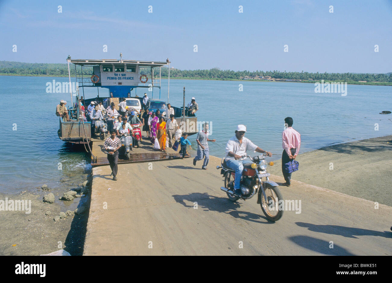Chapora river,goa hi-res stock photography and images - Alamy