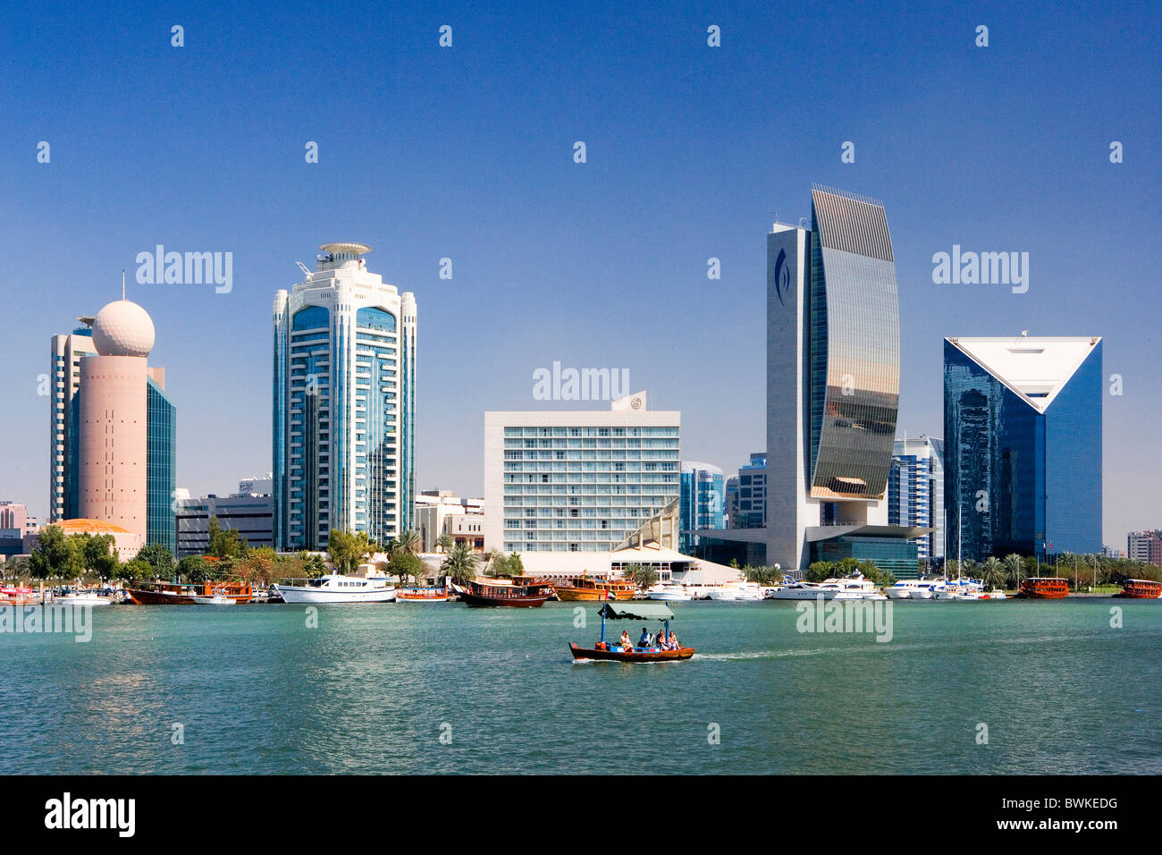 United Arab Emirates Asia Middle East Arabia East UAE Dubai town city ...