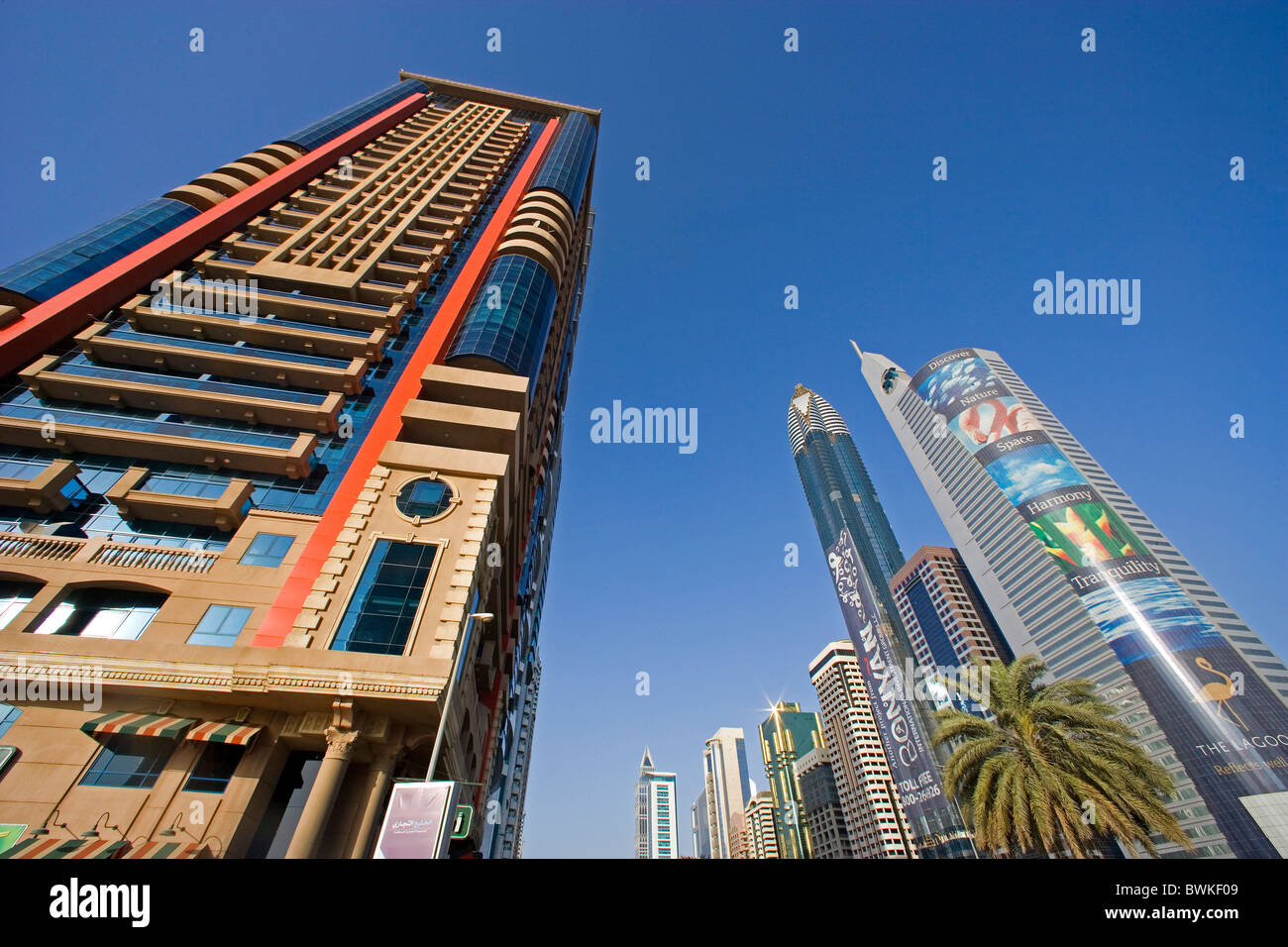 United Arab Emirates Asia Middle East Arabia East UAE Dubai town city ...