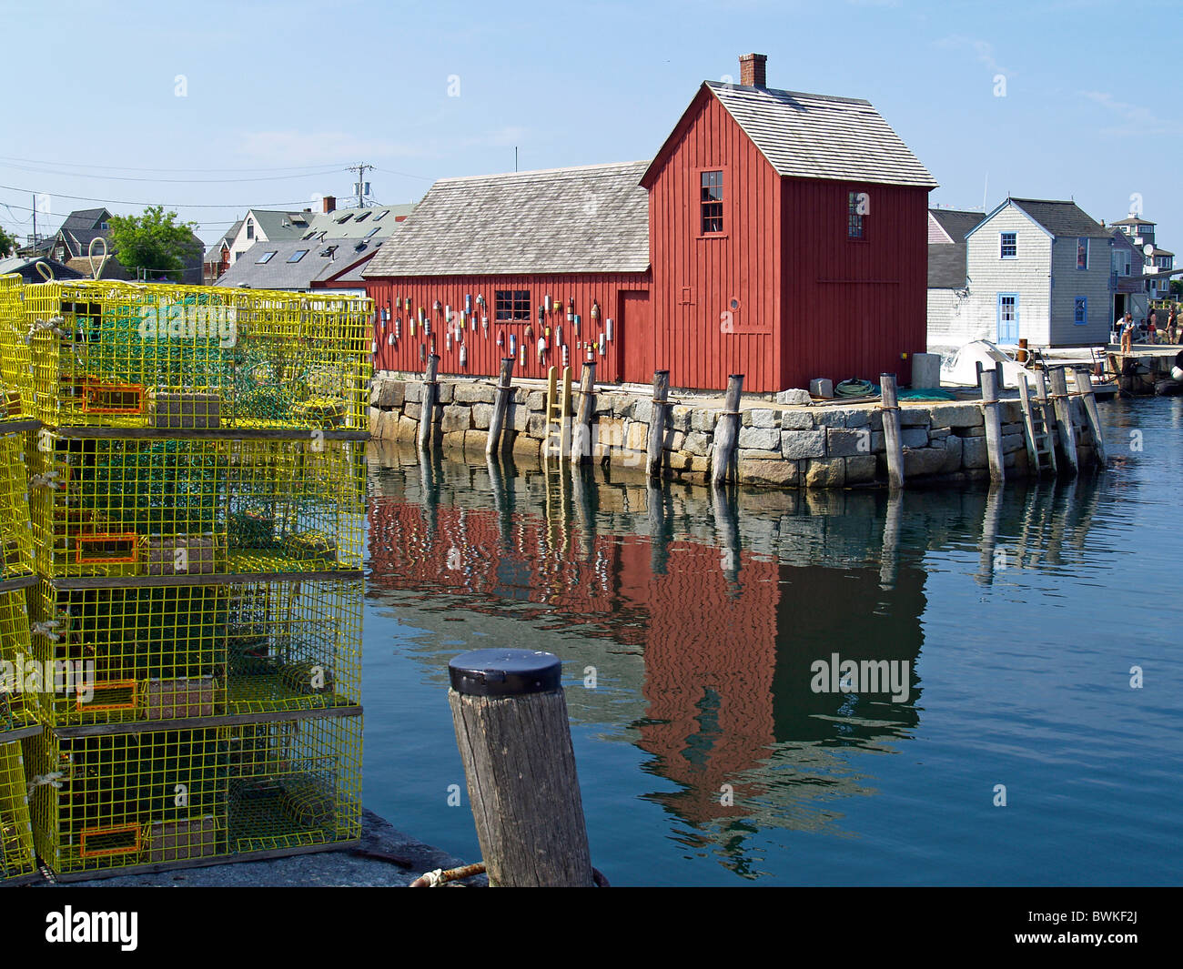 View of Motif #1 at Rockport,Massachusetts Stock Photo - Alamy
