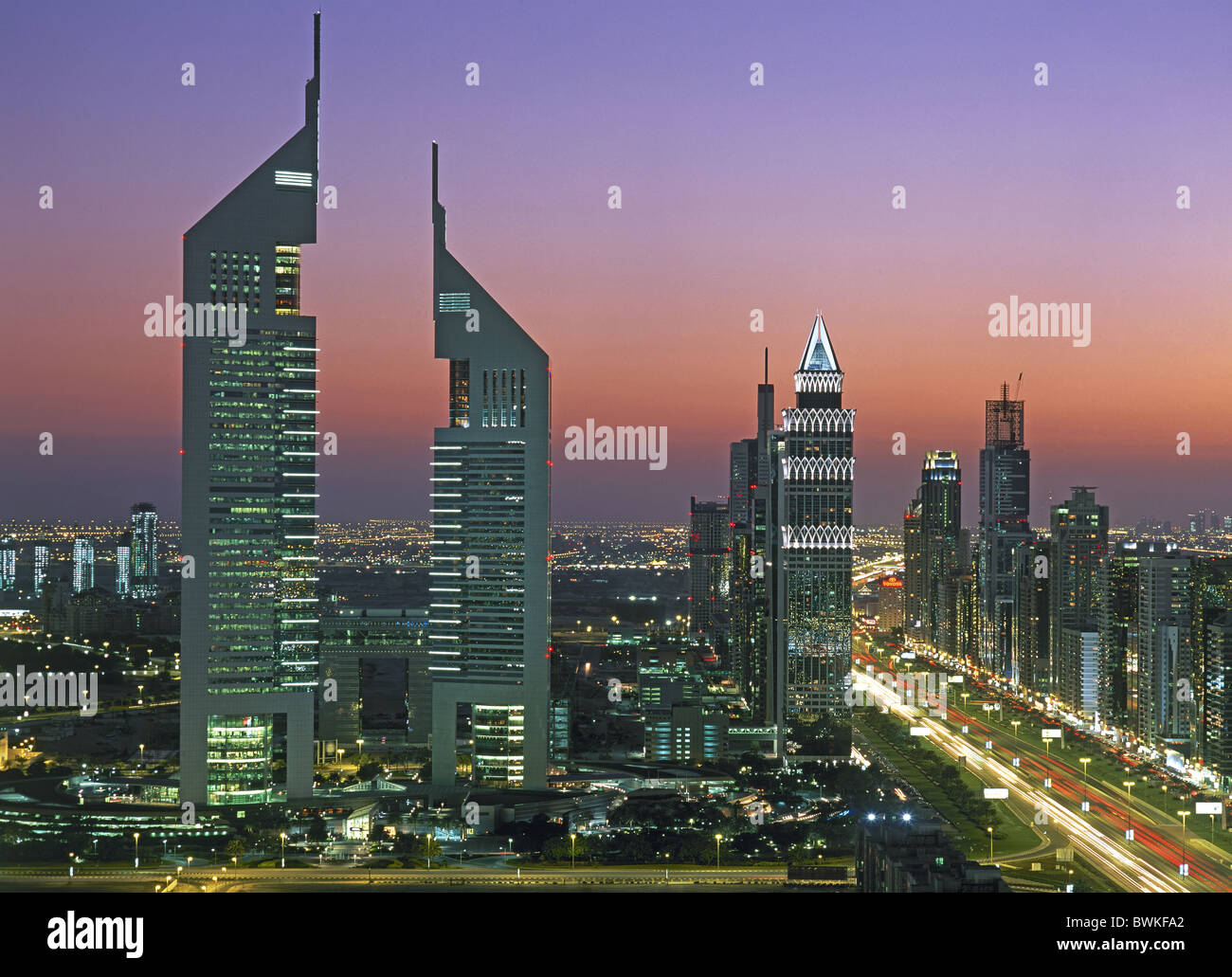 United Arab Emirates Asia Middle East Arabia East UAE Dubai town city ...