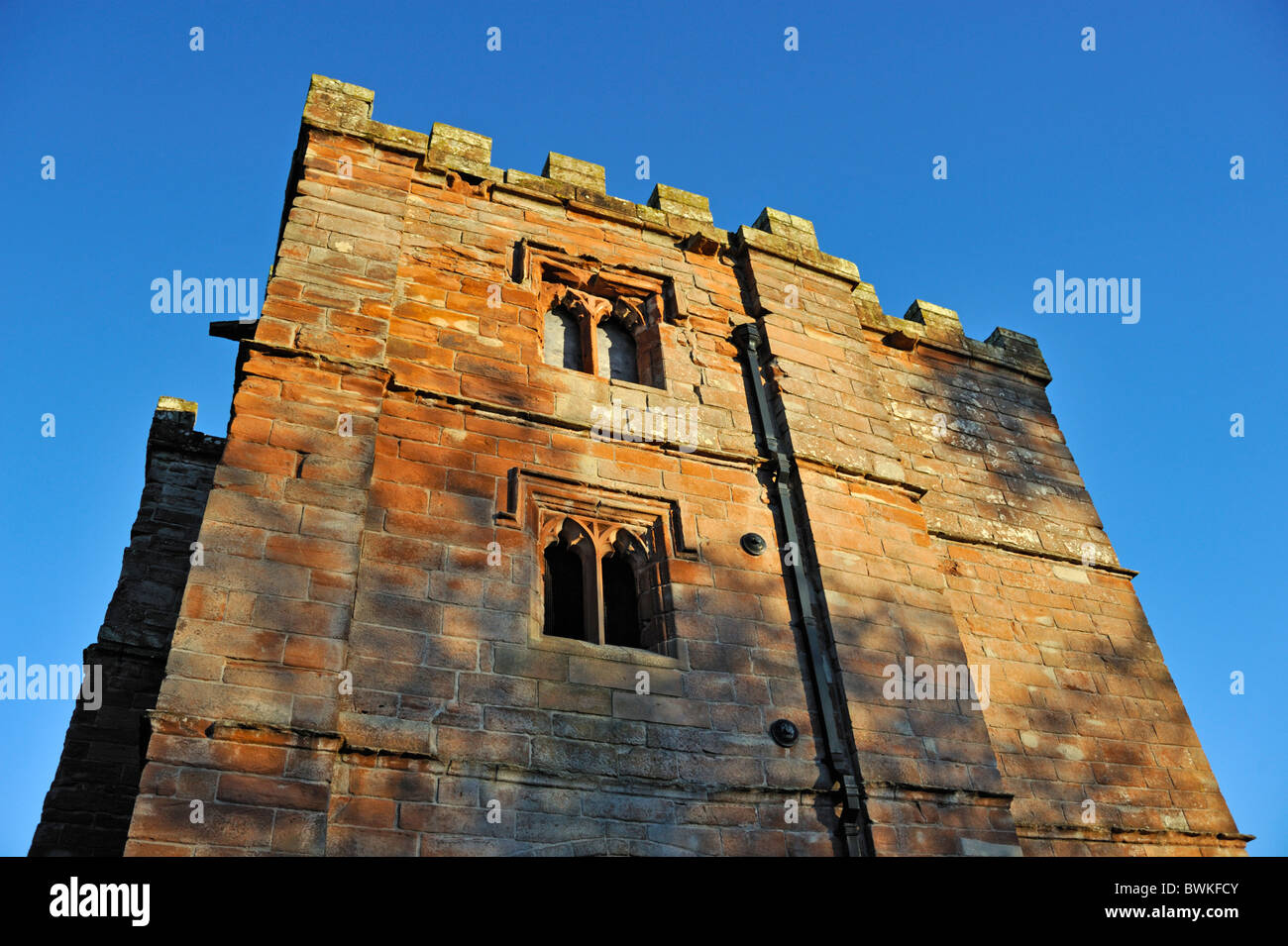 Wetheral Priory Gatehouse. Wetheral, Cumbria, England, United Kingdom ...