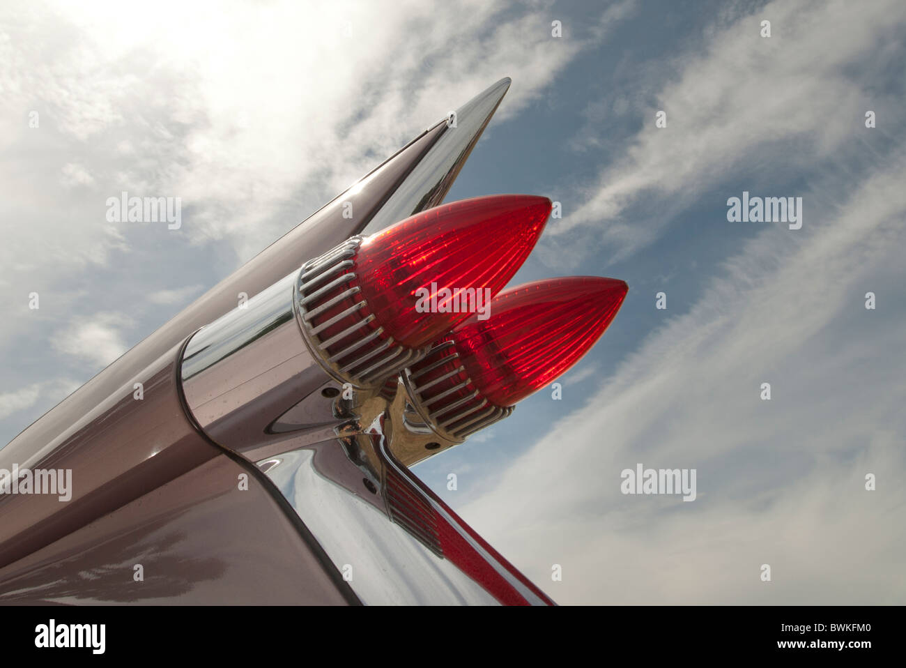 rear taillight cadillac Stock Photo - Alamy