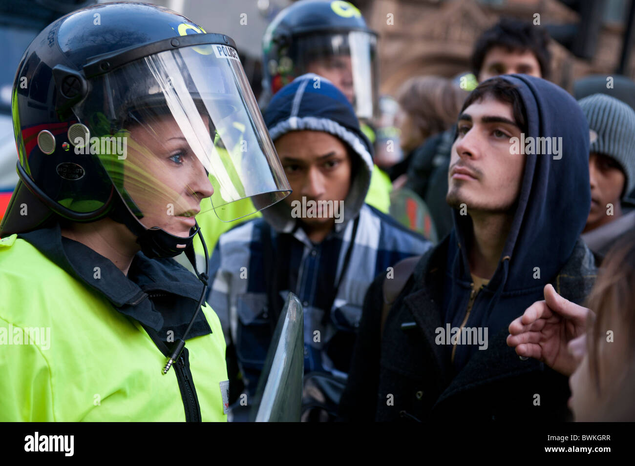 A student march against rising fees and reduced support starts ...