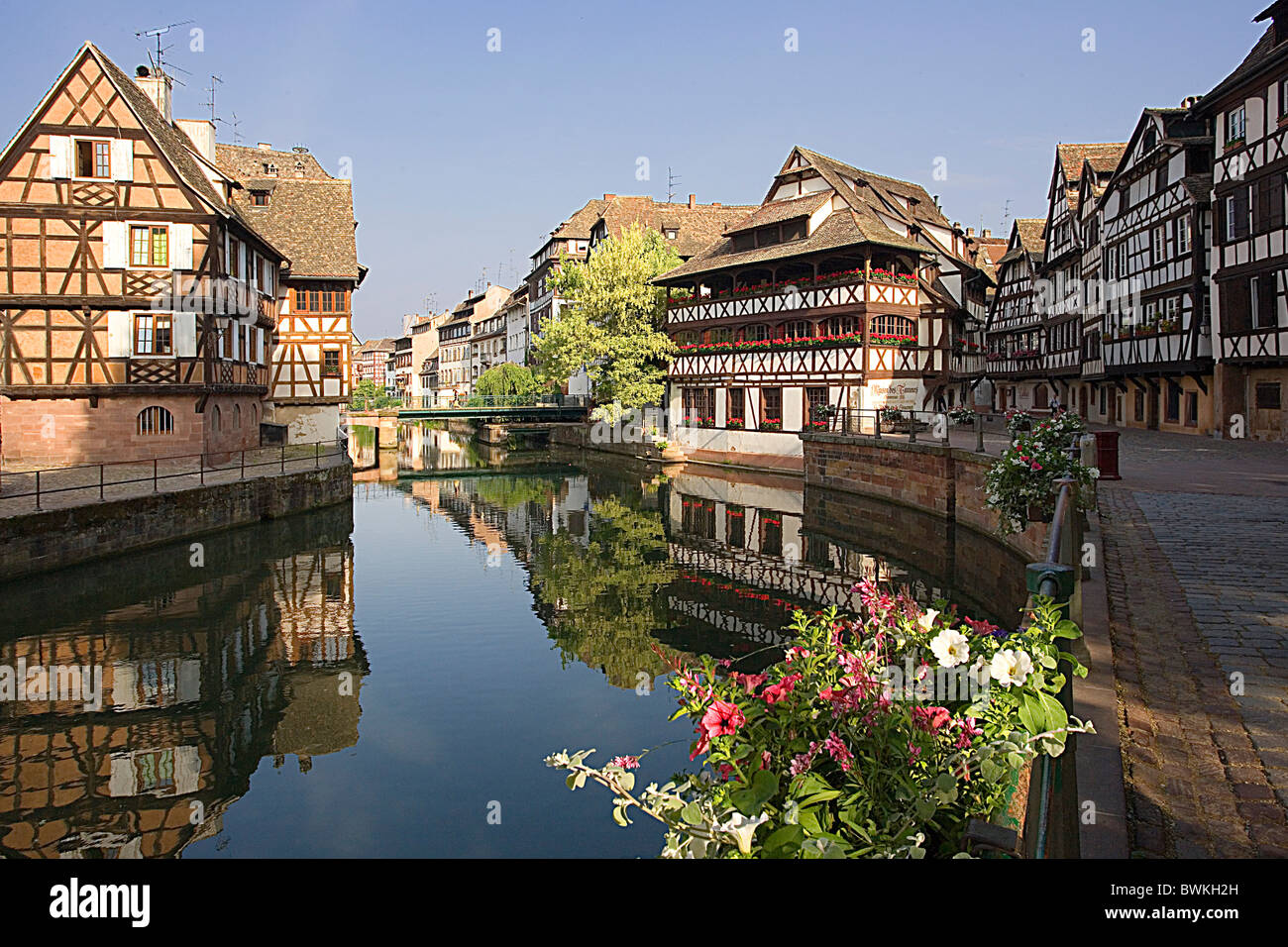 France Europe Strasbourg Strasbourg Petite France Old Town river UNESCO ...